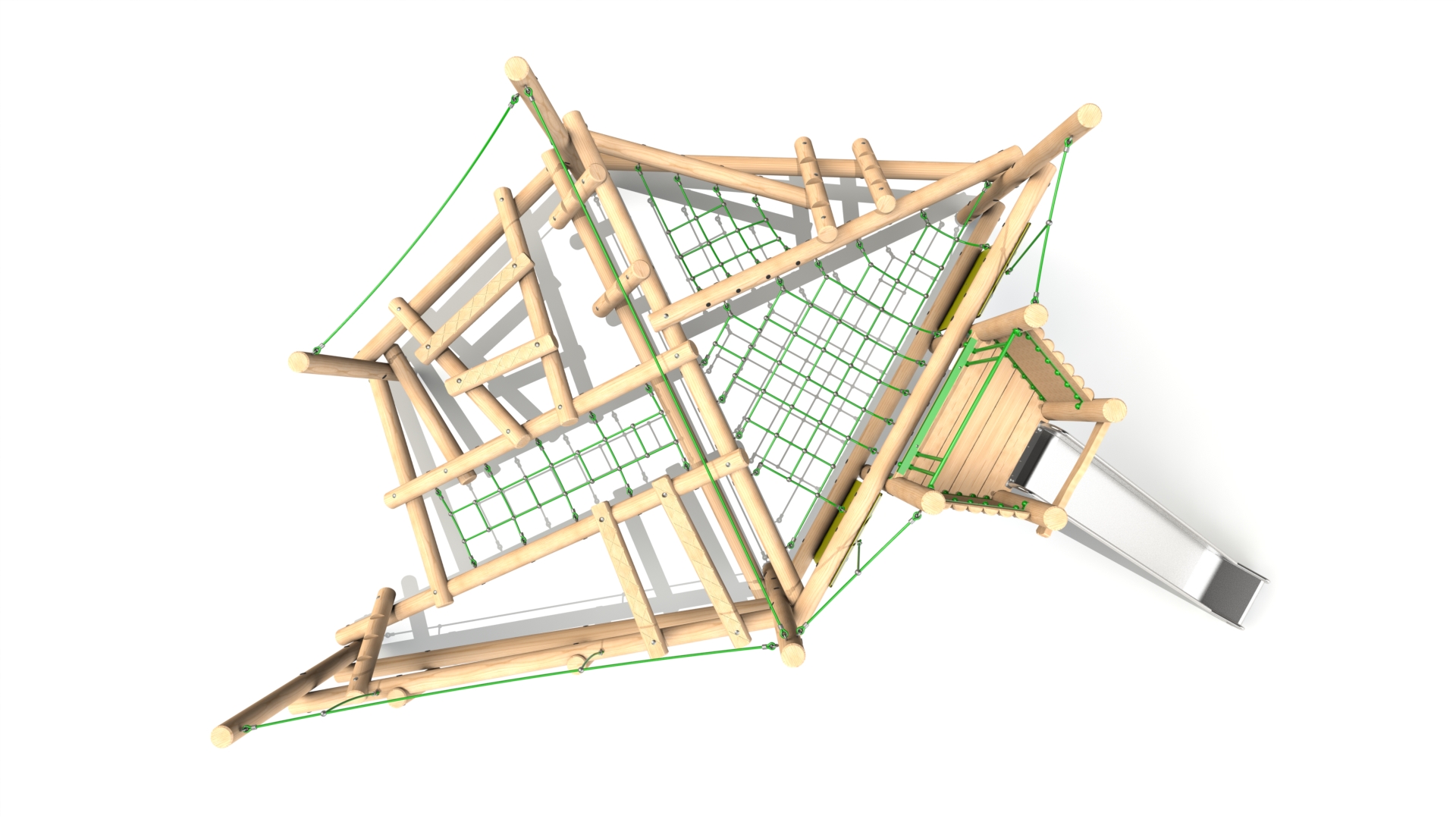 Clamber Stack 5 with Slide - A E Evans
