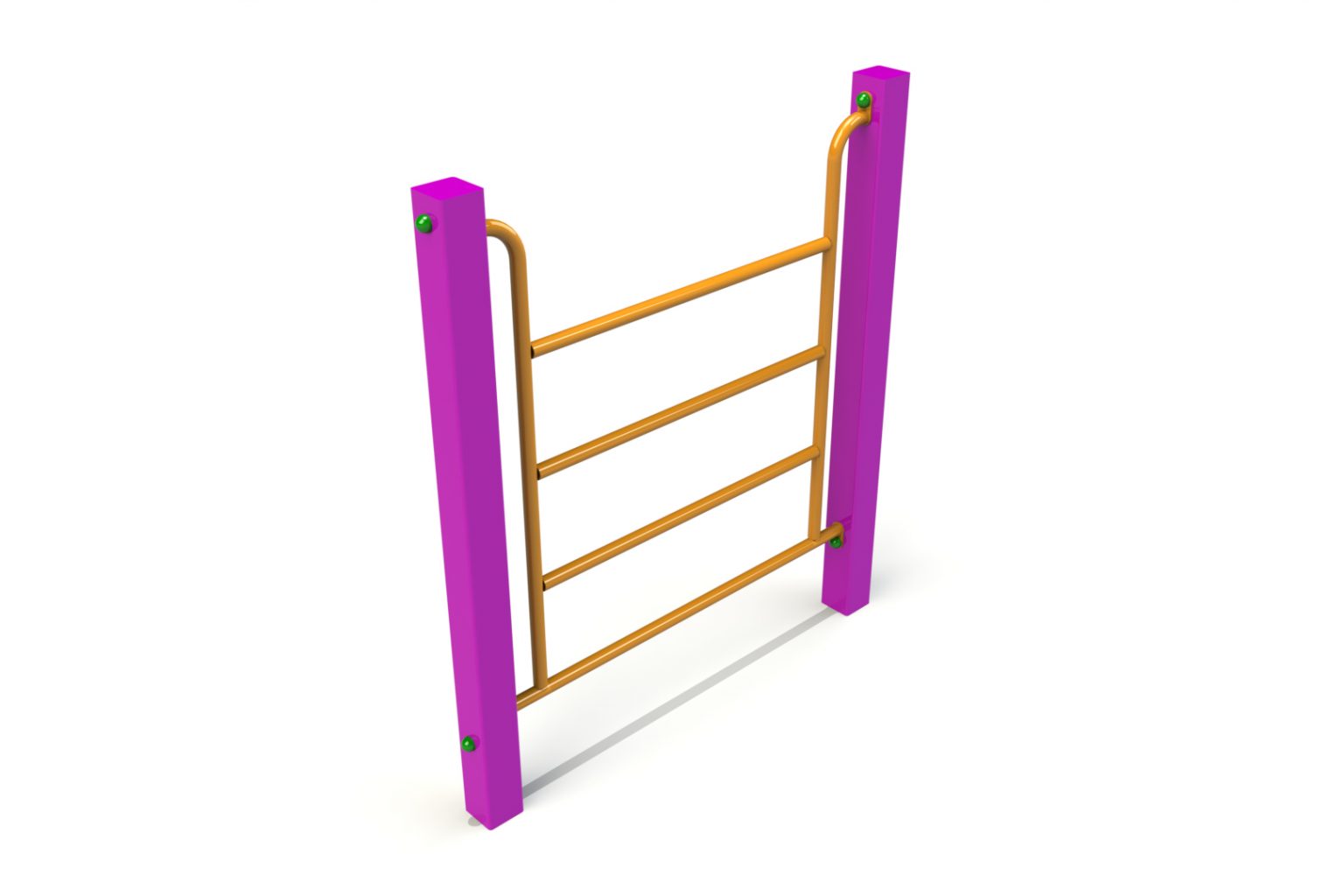 Steel Monkey Bars - A E Evans