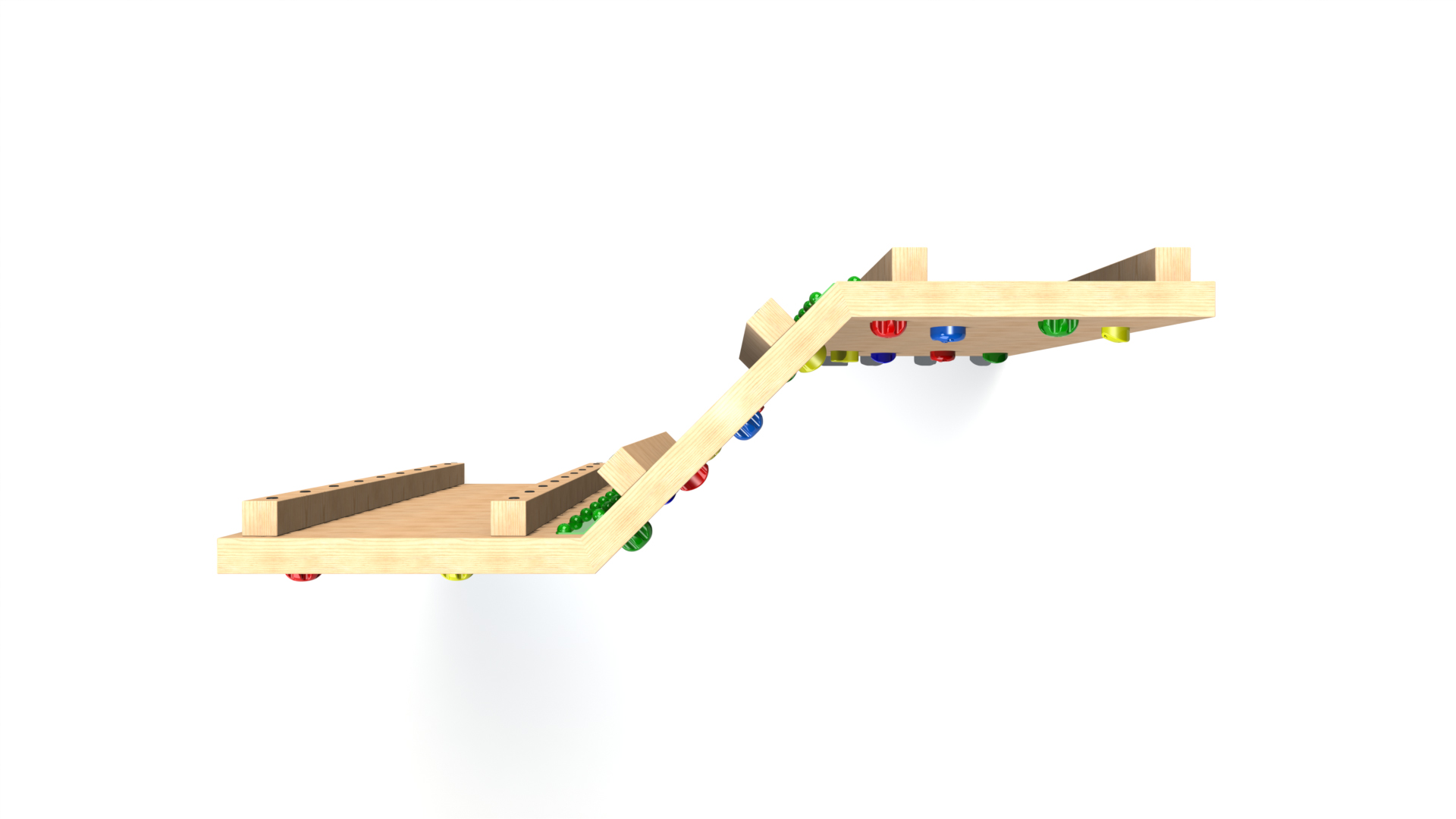 Zig-Zag Sleeper Traverse Wall - A E Evans