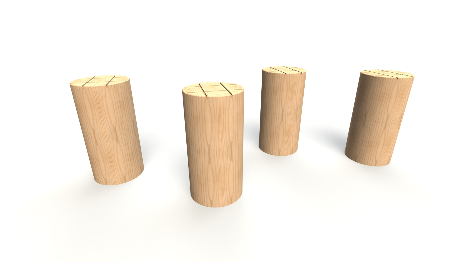 200mm Stepping Logs - A E Evans