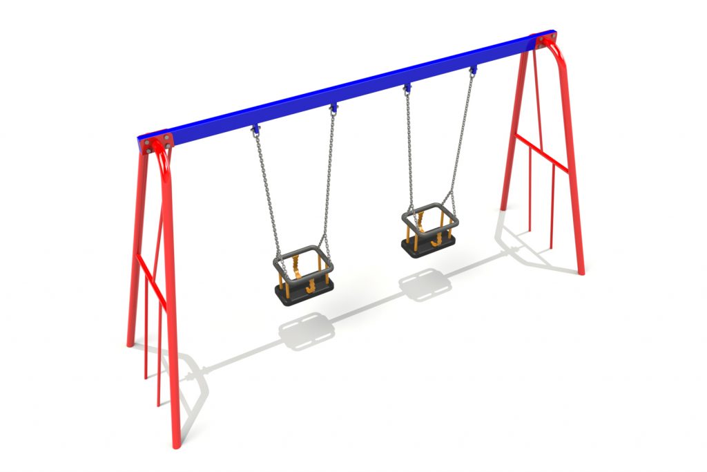 Steel Swing Frame Only (2.0m) - A E Evans