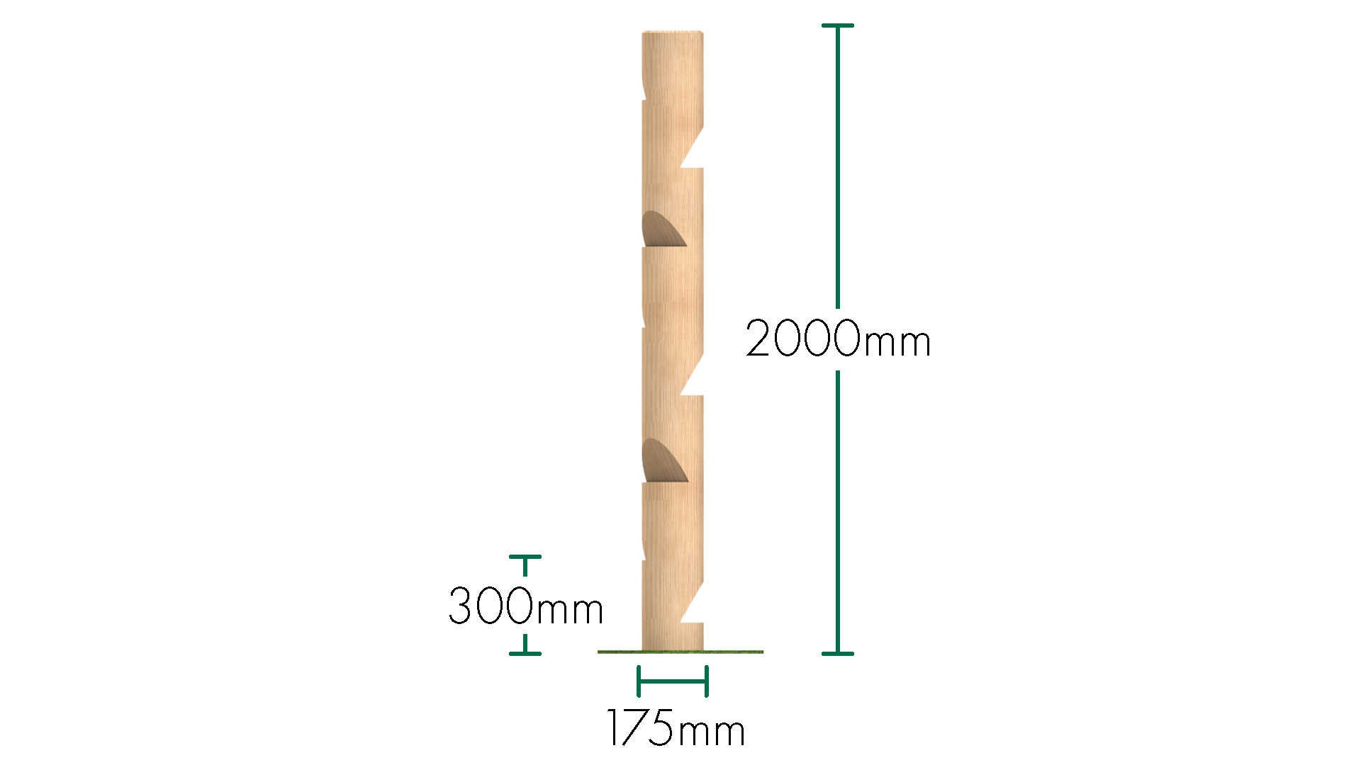Peeled Scramble Posts - A E Evans
