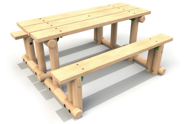3m Open Octagonal Bench - A E Evans