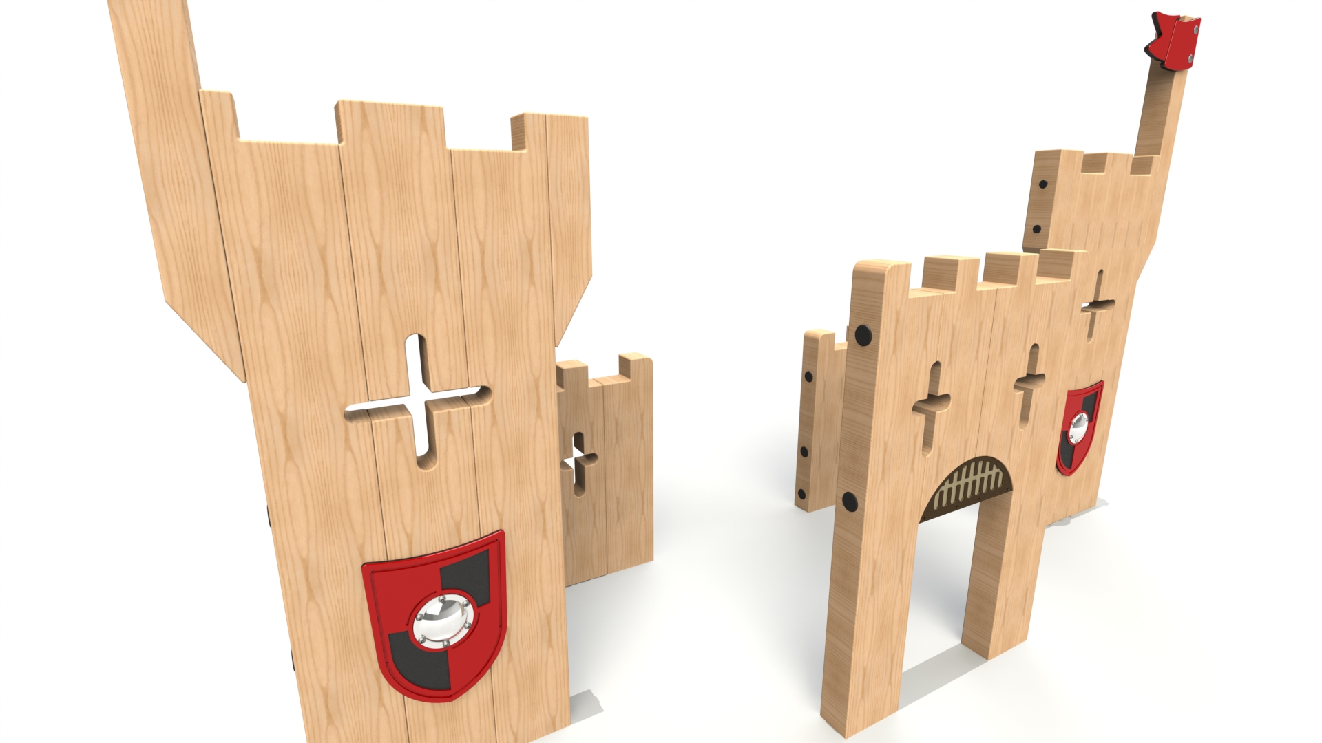 Castle Play Scene - A E Evans