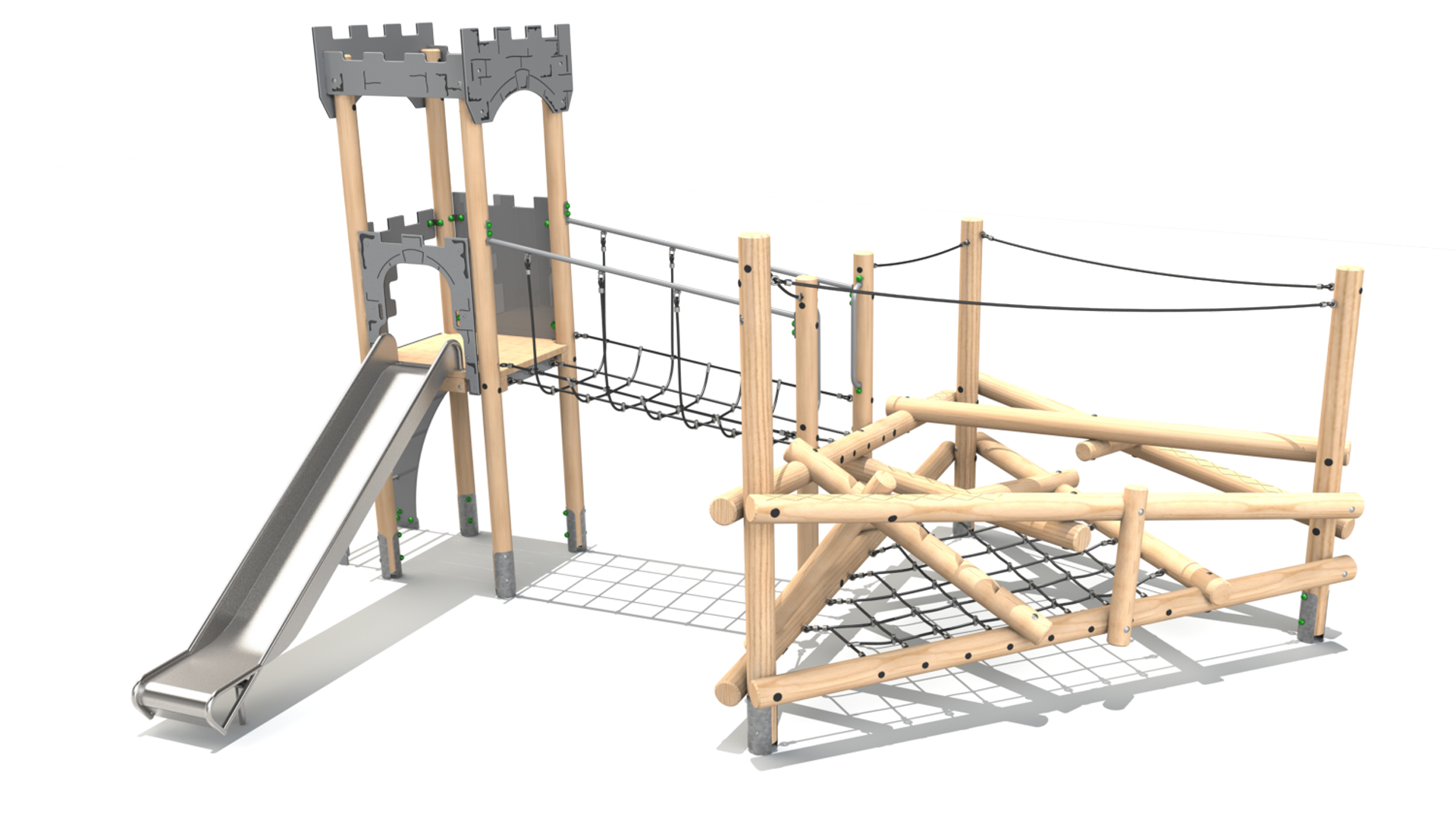 Clamber Tower 2 Castle - A E Evans