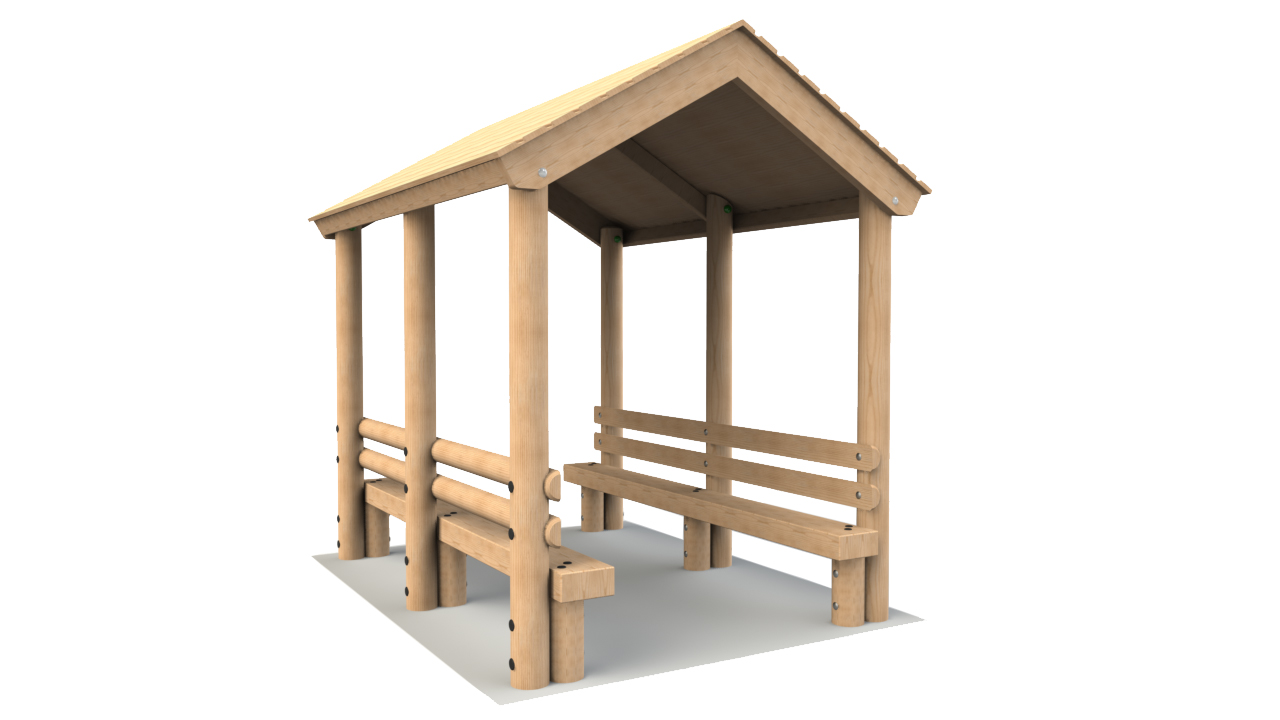 Seating Shelter - A E Evans