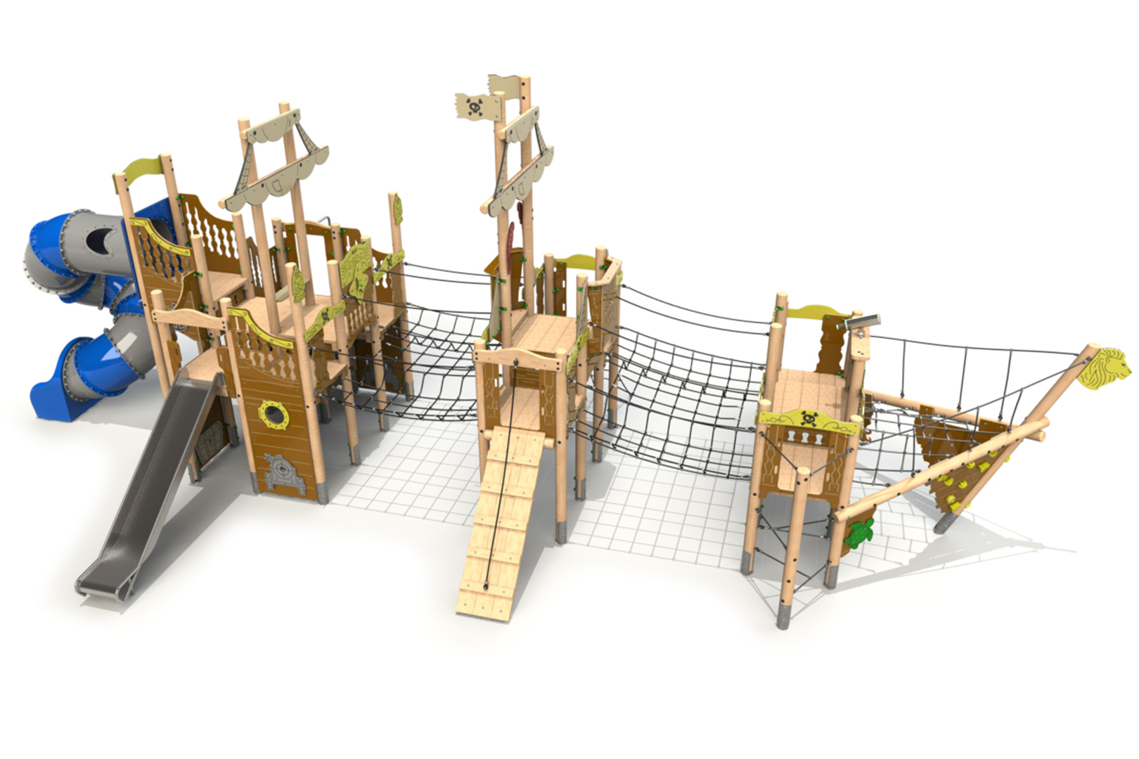 All Hands On Deck With Tube Slide - A E Evans