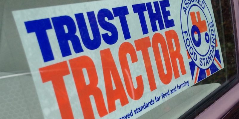 Red Tractor comes out No. 1 in study of international benchmarking ...