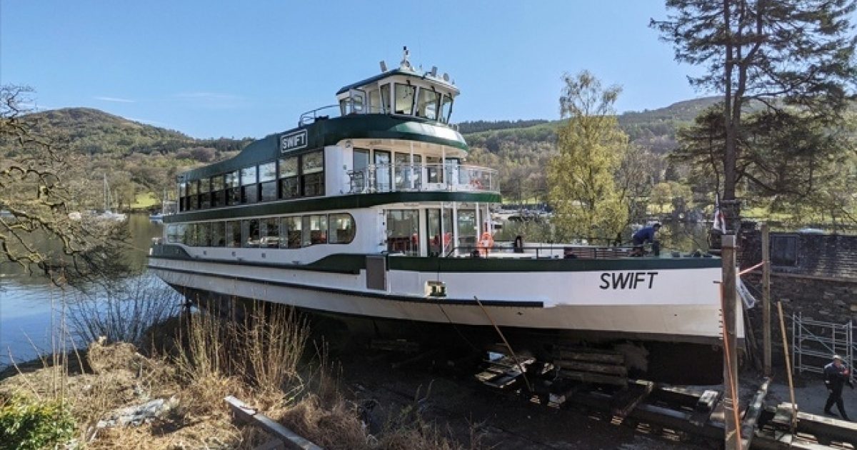 Windermere’s newest vessel shipshape and ready for passengers