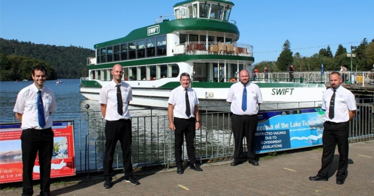 Lake trials and staff training begin onboard MV Swift