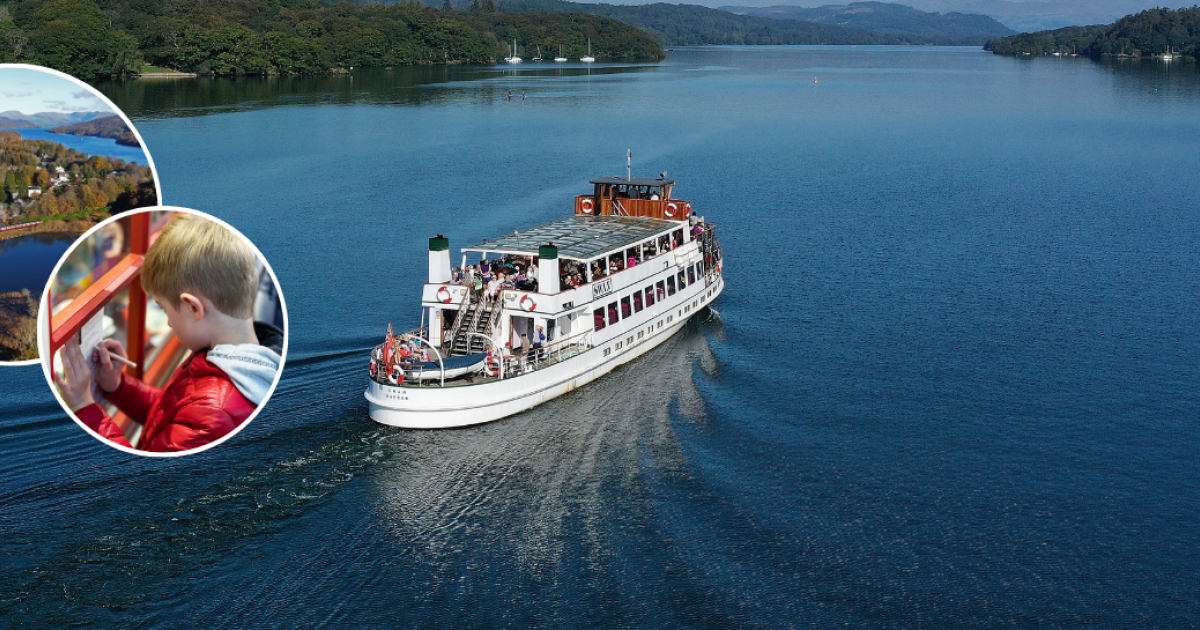 Transport Trio - A day out on Windermere for groups of 20 or more