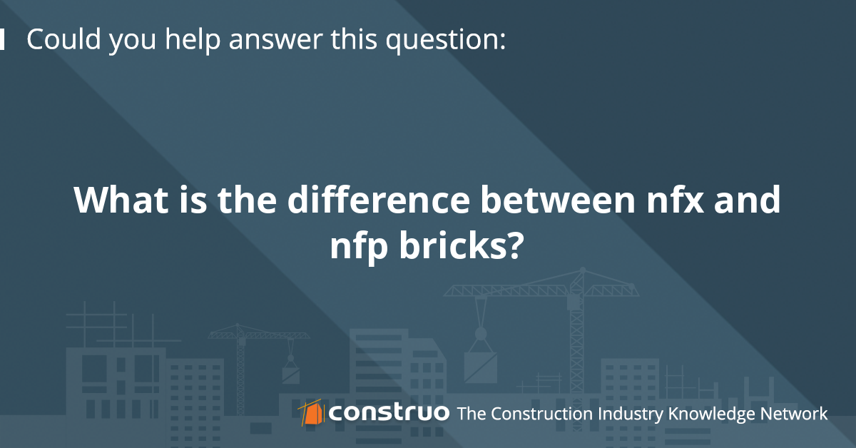 What is the difference between nfx and nfp bricks? - Construo