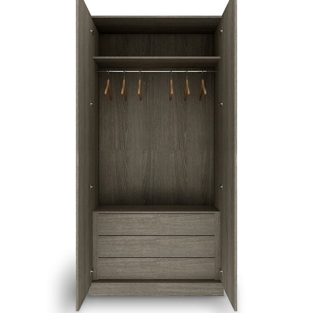 Double Wardrobe with Internal Drawers | Cutsmart