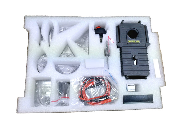 Raybox Mirrored with accessories (Light & Optic Kit) - Edulab