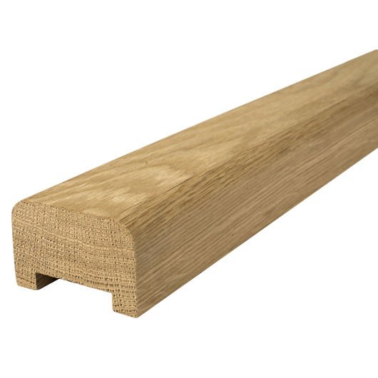 Oak Minimal Handrail 41mm Groove