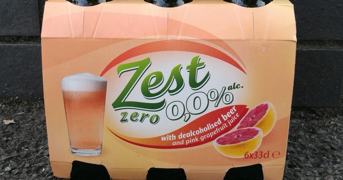 Alcohol Change UK | Zest Zero Grapefruit | Non-alcoholic fruit beer