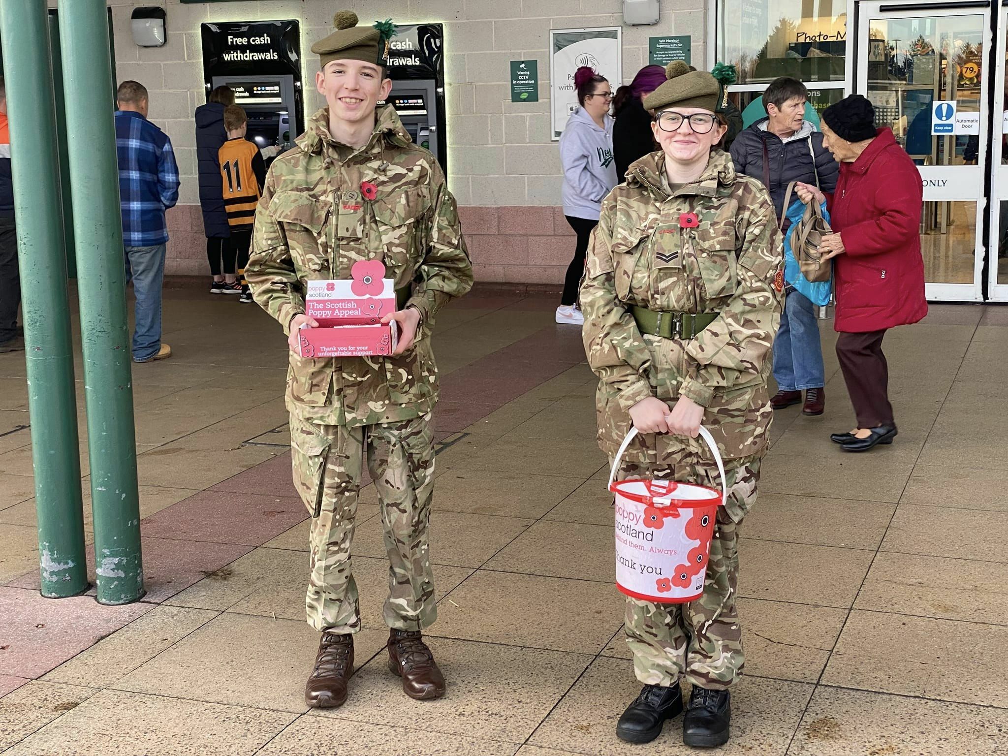 Poppy Selling Across The Battalion | Army Cadets UK