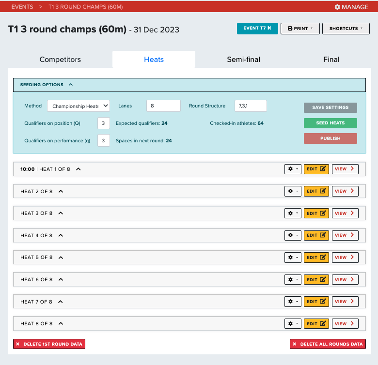 Round Progression - OpenTrack Docs