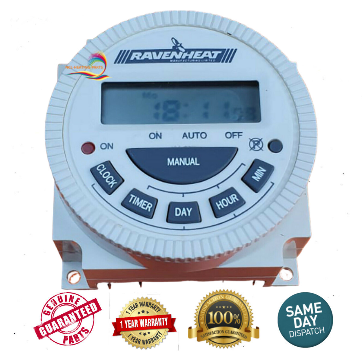 Ravenheat CSI/LS/RSF DIGITAL TIMER TM6192