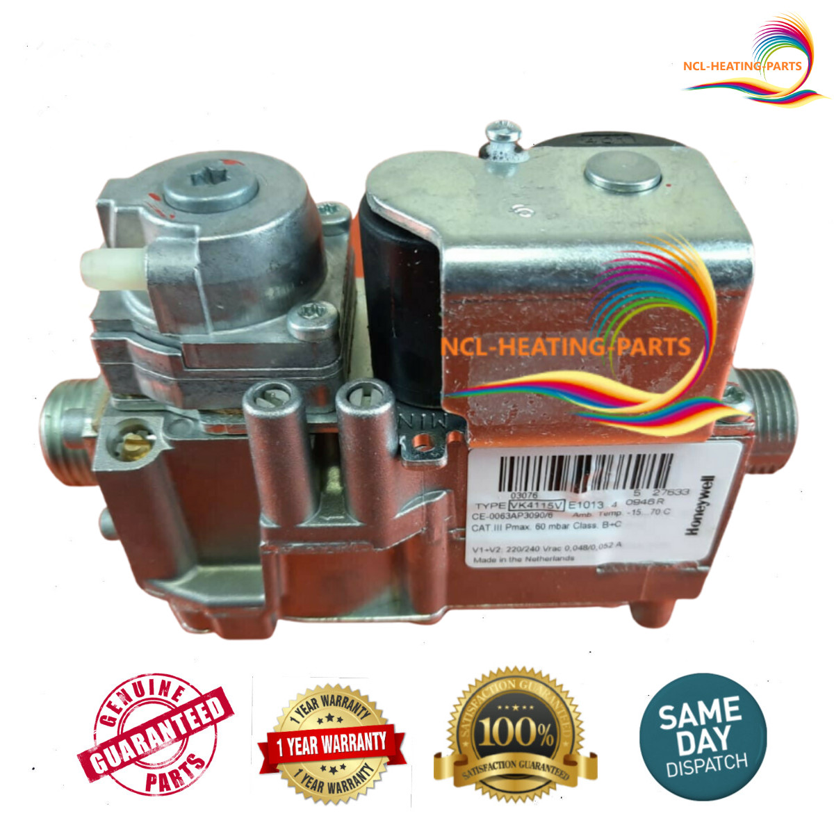 Gas Valve 39828050 for Ferroli - Heating & Catering Parts