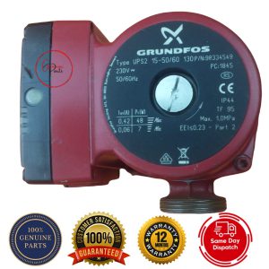 Grundfos UPS2 15-50/60 Domestic Heating Circulator 240V