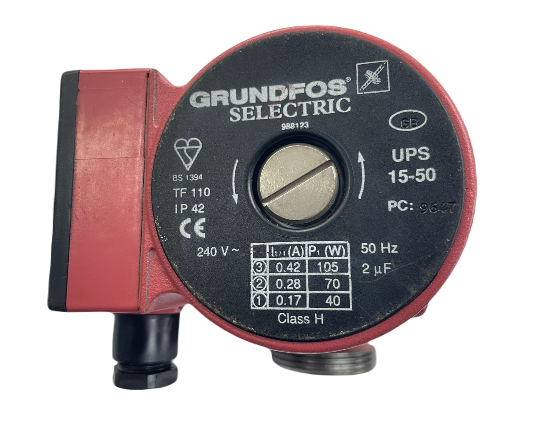 Grundfos UPS 15-60 Super Selectric 6m Pump 50526600