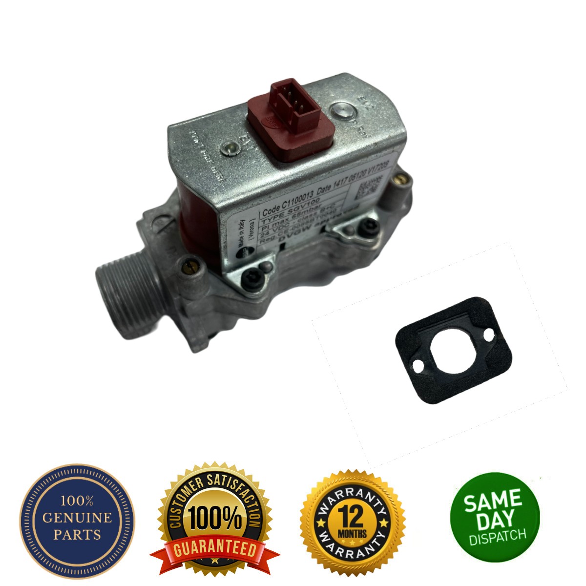 Alpha Intec 2 Gas Valve 3.025191, Also Fits Alpha Eco 2