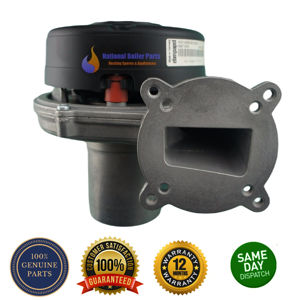 Viessmann Wb2b 200-w Combi / System Fan Assembly 7833758