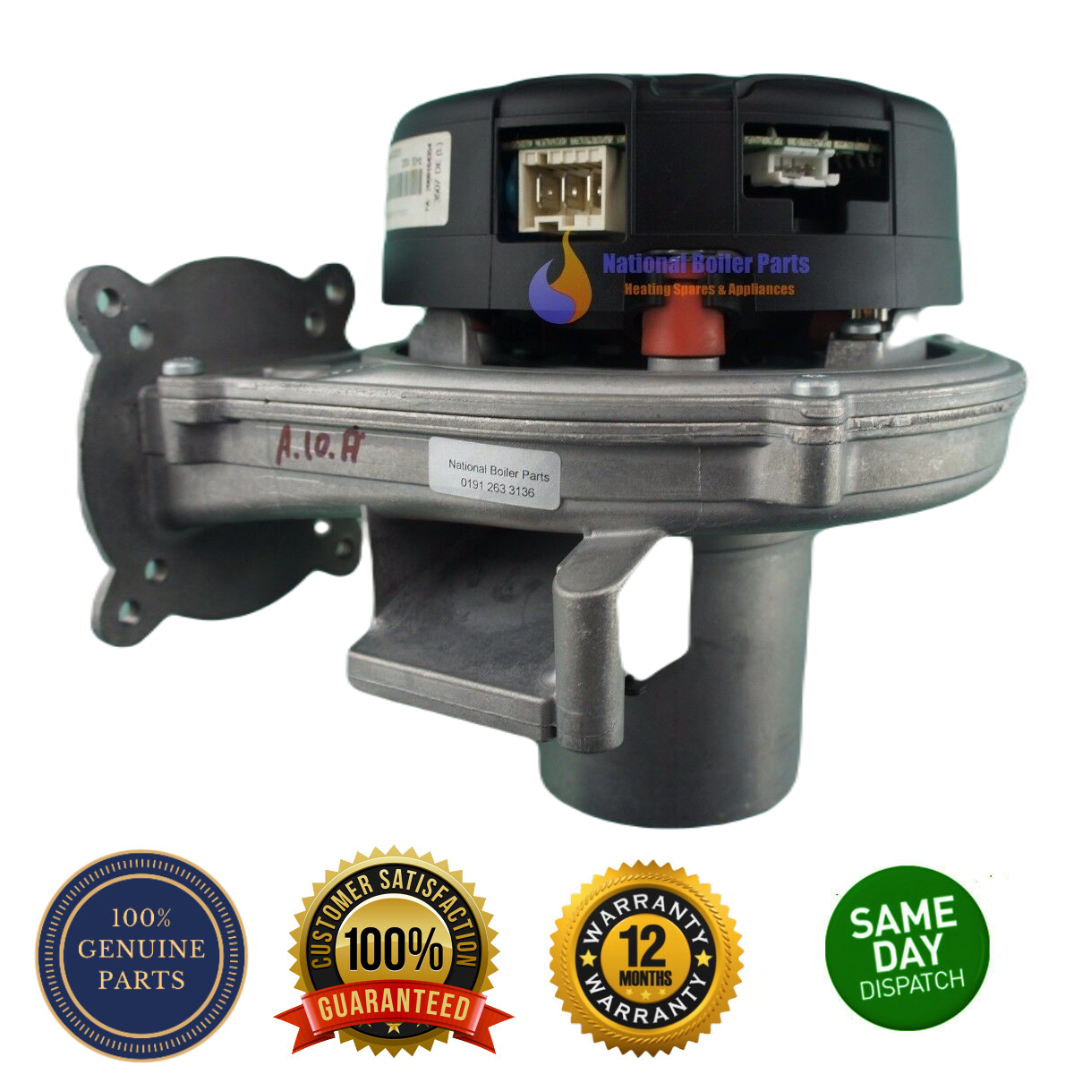 Viessmann Wb2b 200-w Combi / System Fan Assembly 7833758