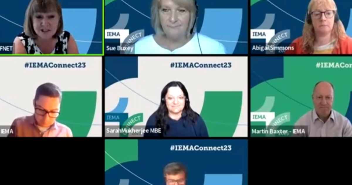 IEMA Connect 2023: Institute's future discussed on final day - IEMA