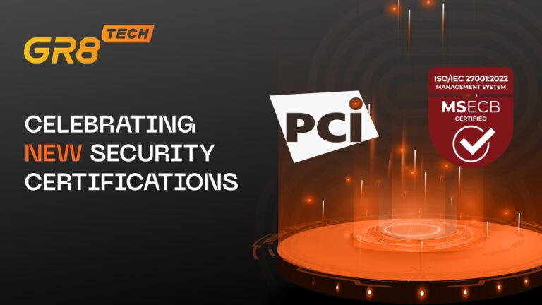 GR8 Tech Acquires PCI DSS and ISO 27001 Certifications | iGaming Future