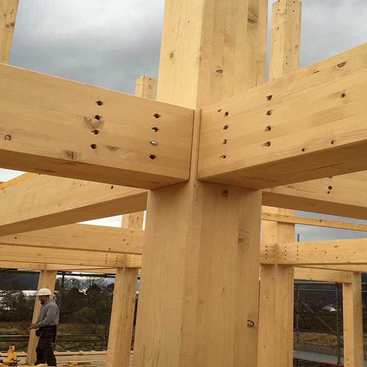 Glued Laminated Timber | Glenalmond Timber
