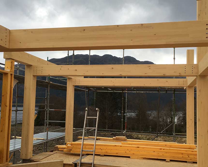 Glued Laminated Timber | Glenalmond Timber | Glulam Beams