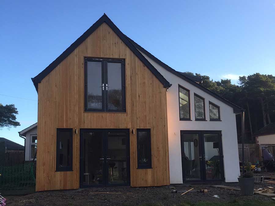 Siberian Larch Cladding | Glenalmond Timber | Rustic, Golden Yellow
