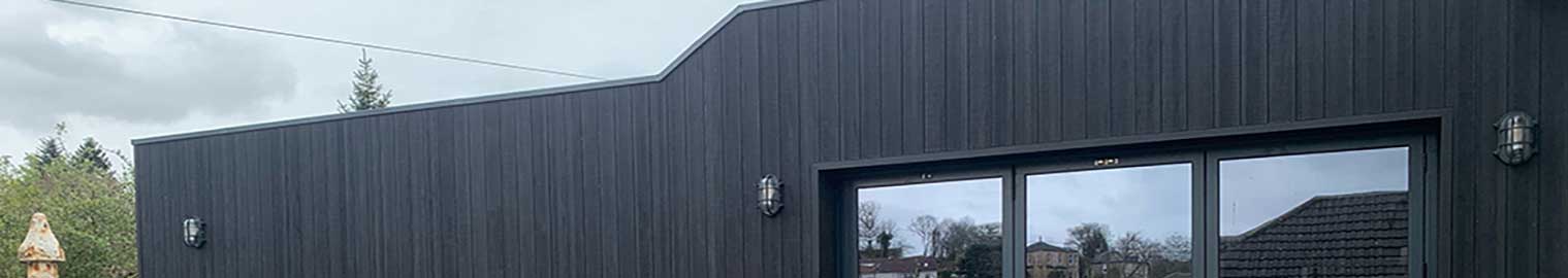 Black Cladding | Glenalmond Timber | Charred timber Alternative