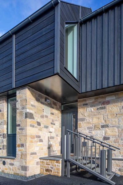 Black Cladding | Glenalmond Timber | Charred timber Alternative