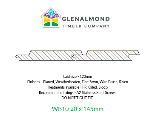 Larch Cladding | Glenalmond Timber | European Larch