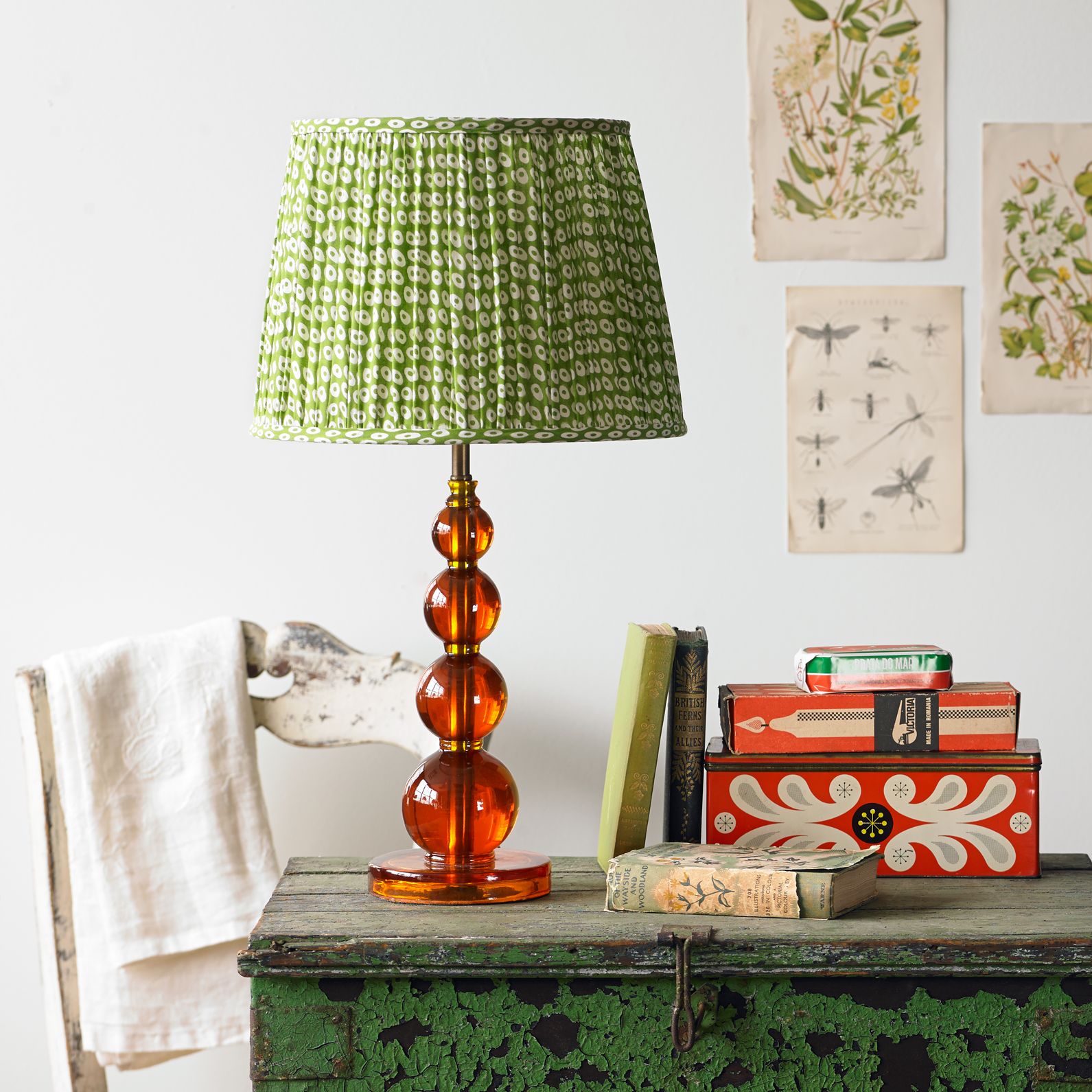 Press Loft | Image of Pooky, Aurora Table Lamp With 35cm Empire Shade ...