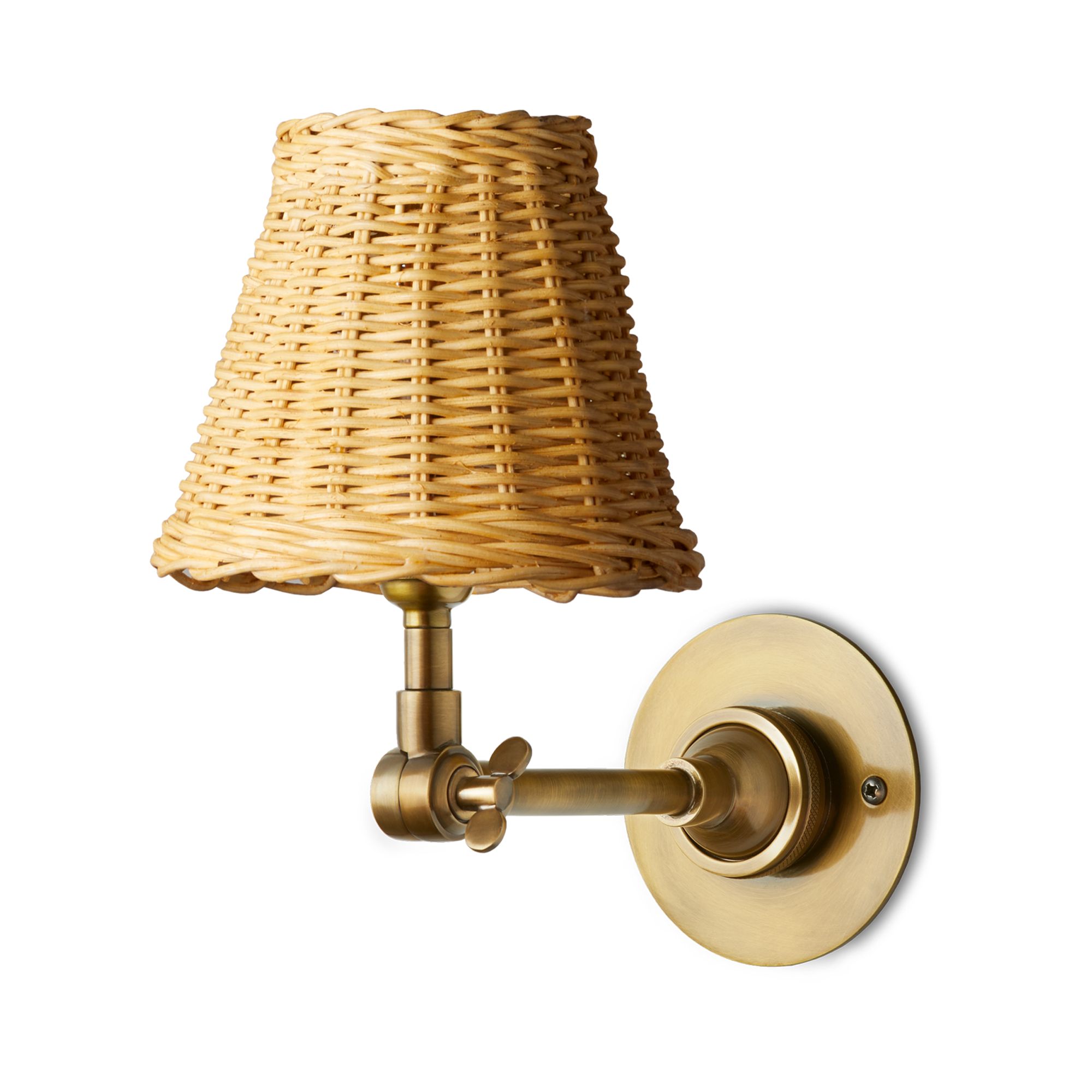 Press Loft | Image of Pooky Natural Rattan Shade for Press & PR