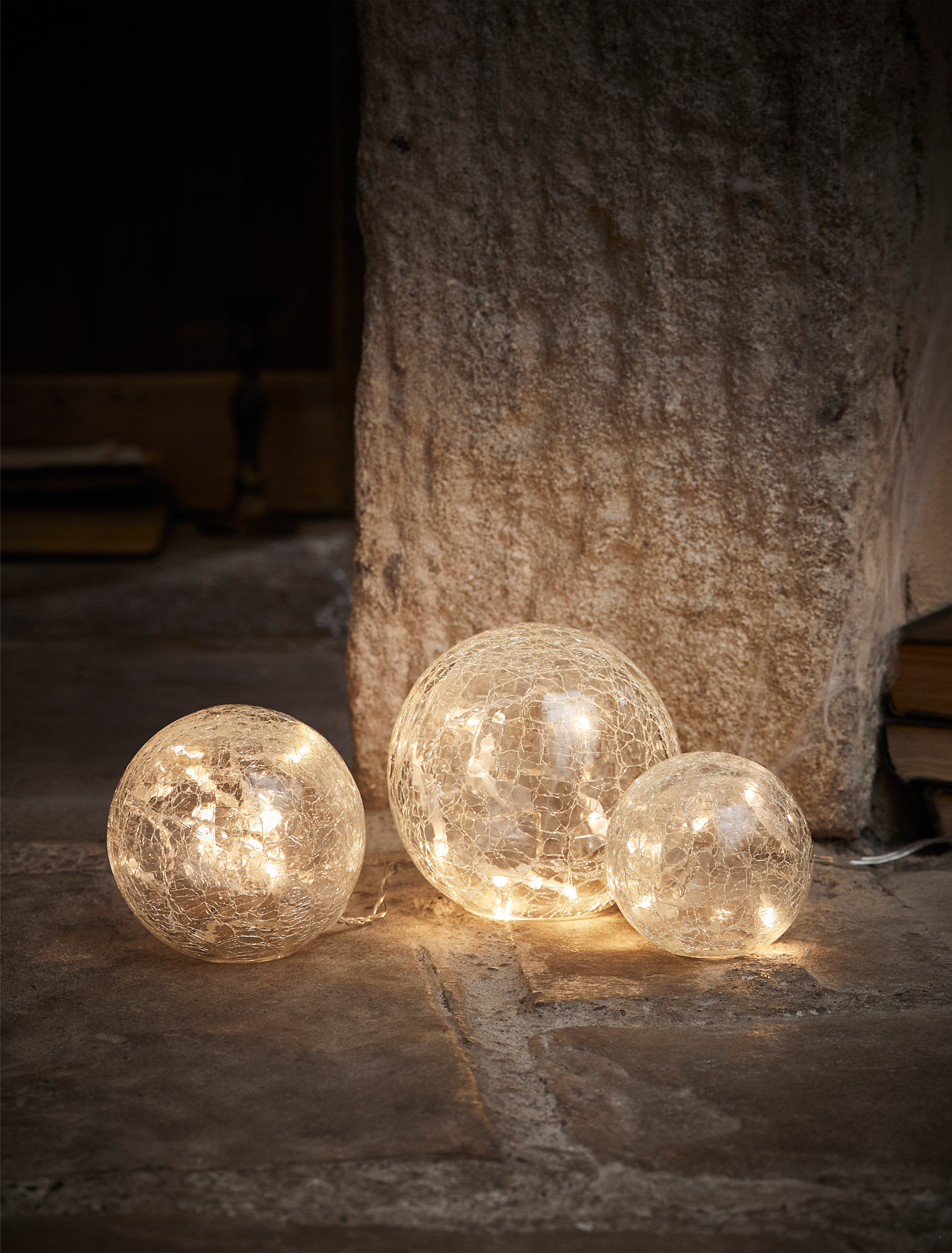 Press Loft | Image of Cosy Clear Glass Warm Glow Fairy Light Decorative ...