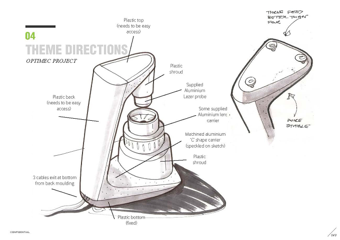 Optimec is830 contact lens measurement by Clive Goodwin for Optimec