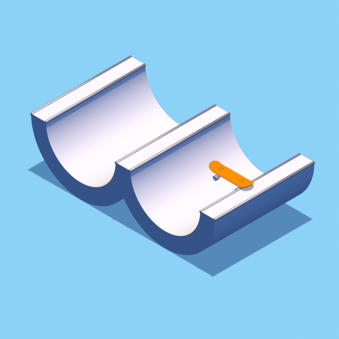 Skatepark Font by Keisuke Terashima