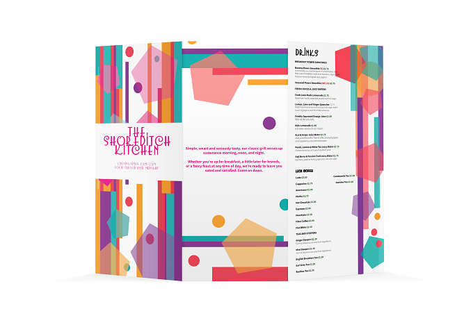 Menus by Michaela Phillips