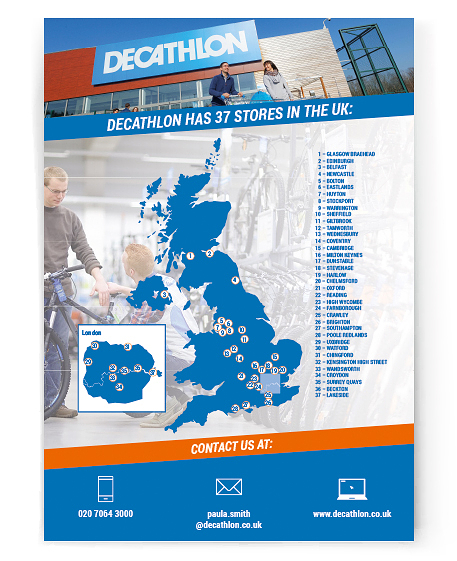 Decathlon – product catalogue by Design Marie for Decathlon UK