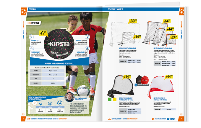 Decathlon – product catalogue by Design Marie for Decathlon UK