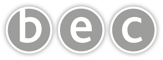 BEC Logo / Brand / Identity design by Stuart Lee for BEC