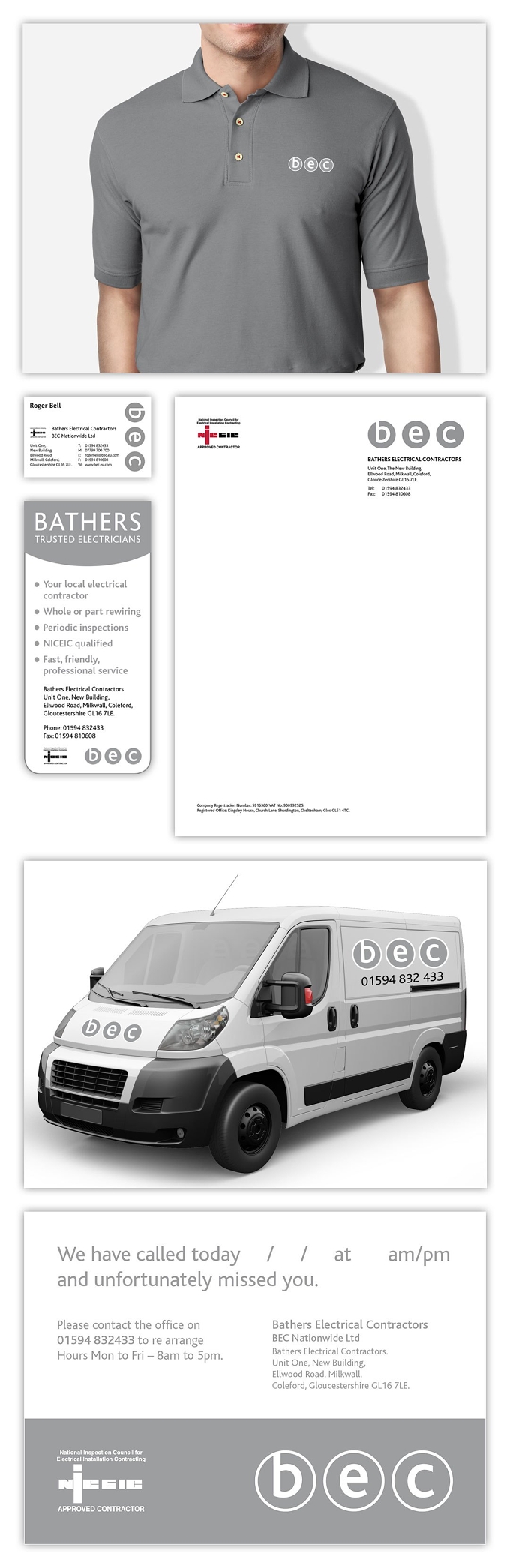 BEC Logo / Brand / Identity design by Stuart Lee for BEC