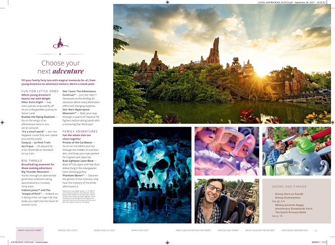 Disneyland Paris Brochure by Jon Evans