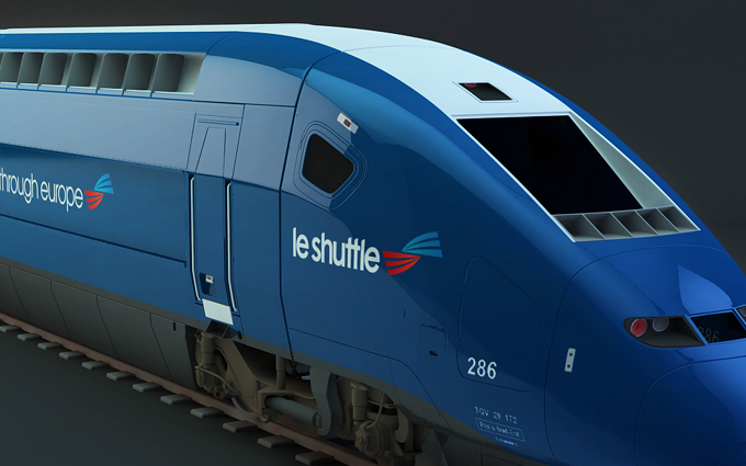 Eurotunnel Le Shuttle by Joseph Hedges for Eurotunnel Le Shuttle