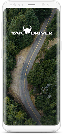 YAK DRIVER mobile app by Daniel Brightman for YAK ACCESS